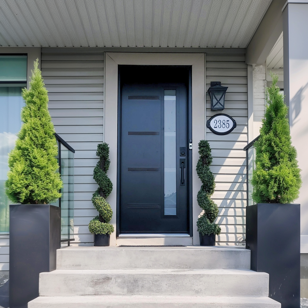 Porte d’entrée aluminium - Est-ce une bonne option ? | Soumission ...